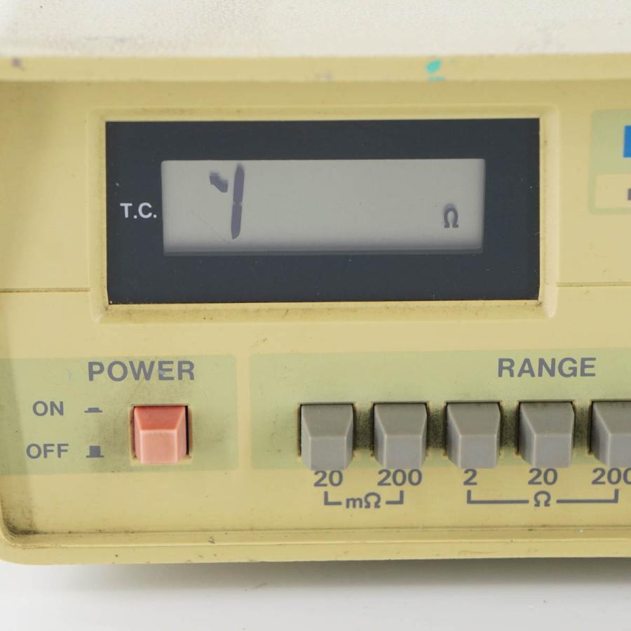 [DW]USED 8日保証 HIOKI 3220 mΩ Hi TESTER ミリオームハイテスター [05184-0340] :05184 ...