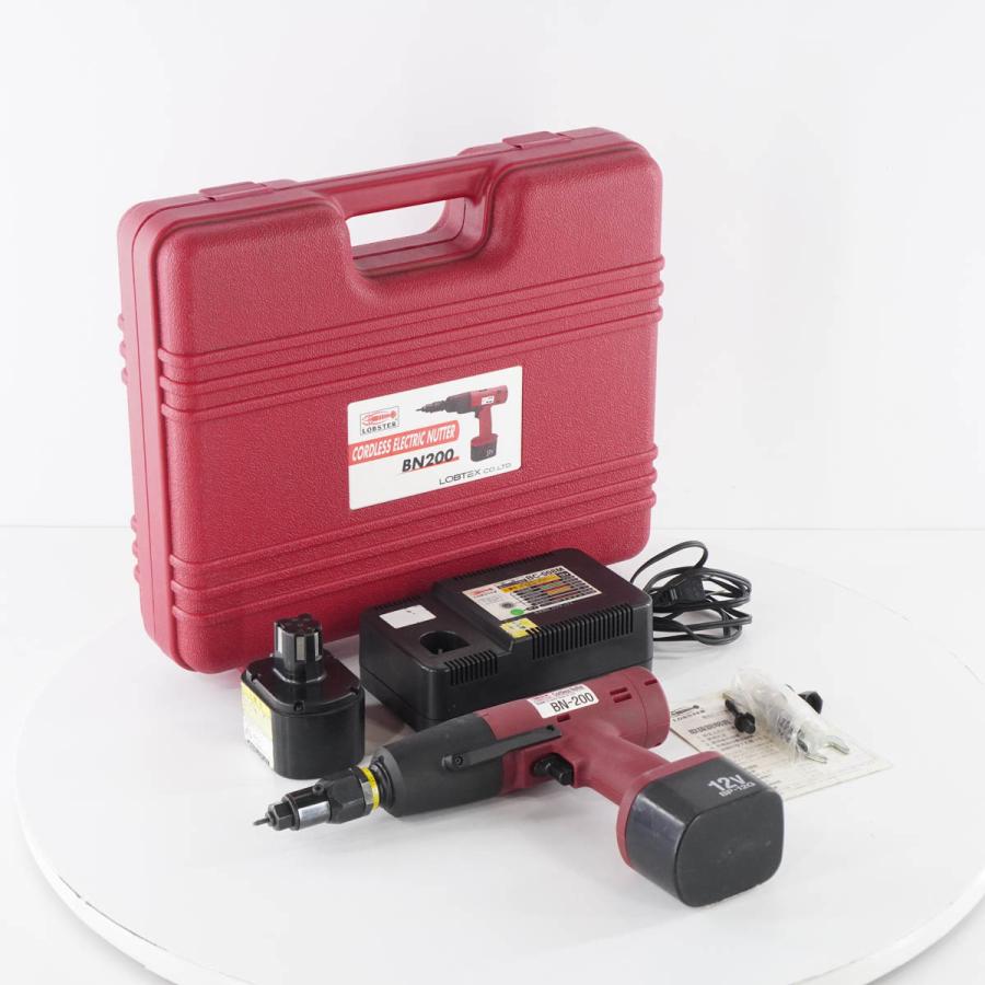 [PG]USED 8日保証 LOBTEX BN200 BN-200 LOBSTER ロブスター エビ印 コードレスナッター CORDLESS ...