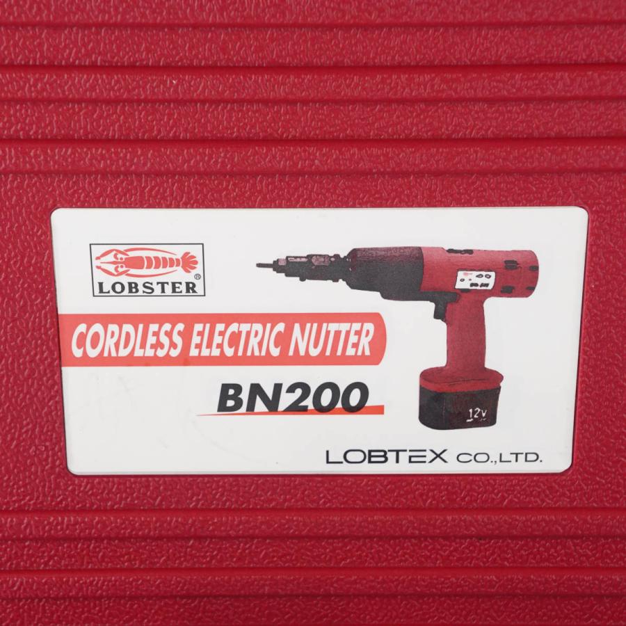 [PG]USED 8日保証 LOBTEX BN200 BN-200 LOBSTER ロブスター エビ印 コードレスナッター CORDLESS ...