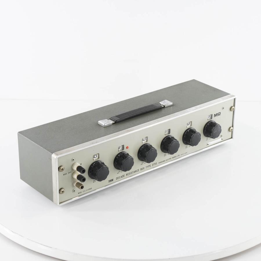 [DW]USED 8日保証 YOKOGAWA 2793 YEW DECADE RESISTANCE BOX 6ダイヤル可変抵抗器 [05184 ...