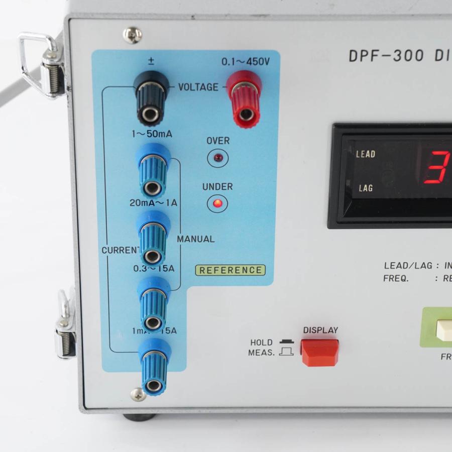 [DW]USED 8日保証 DTEC DENSOKU TECHNO DPF-300 DIGITAL PHASE-FREQUENCY METER ...