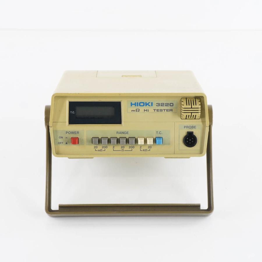 [DW]USED 8日保証 HIOKI 3220 mΩ Hi TESTER ミリオームハイテスター [05184-0408] : ソクラボ ...