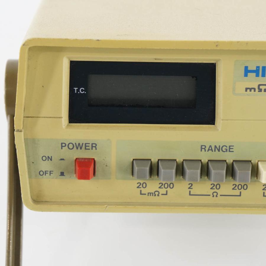 [DW]USED 8日保証 HIOKI 3220 mΩ Hi TESTER ミリオームハイテスター [05184-0408] : ソクラボ ...