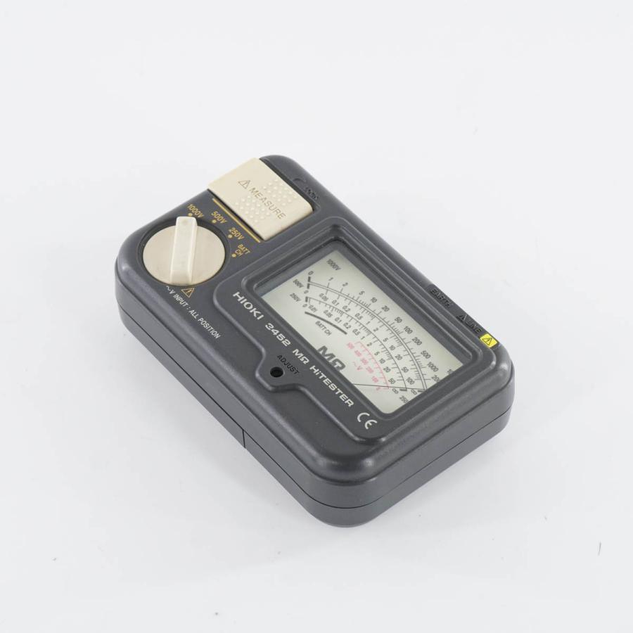 [DW]USED 8日保証 HIOKI 3452 MΩ HiTESTER メグオームハイテスター 絶縁抵抗計 [05184-0410 ...