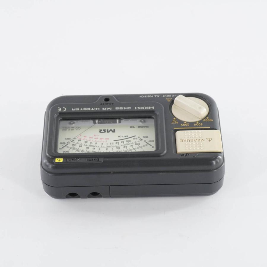 [DW]USED 8日保証 HIOKI 3452 MΩ HiTESTER メグオームハイテスター 絶縁抵抗計 [05184-0410 ...