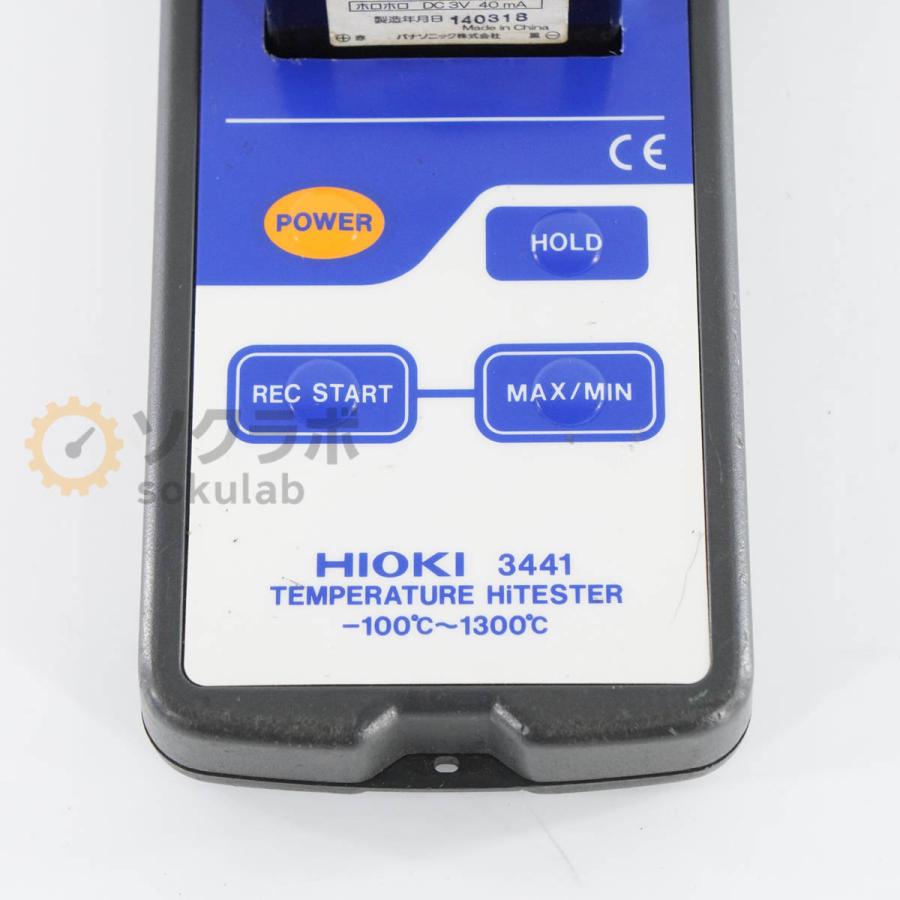 [JB]USED ジャンク HIOKI 3441 TEMPERATURE HiTESTER 温度ハイテスター EB2133 -100 ...