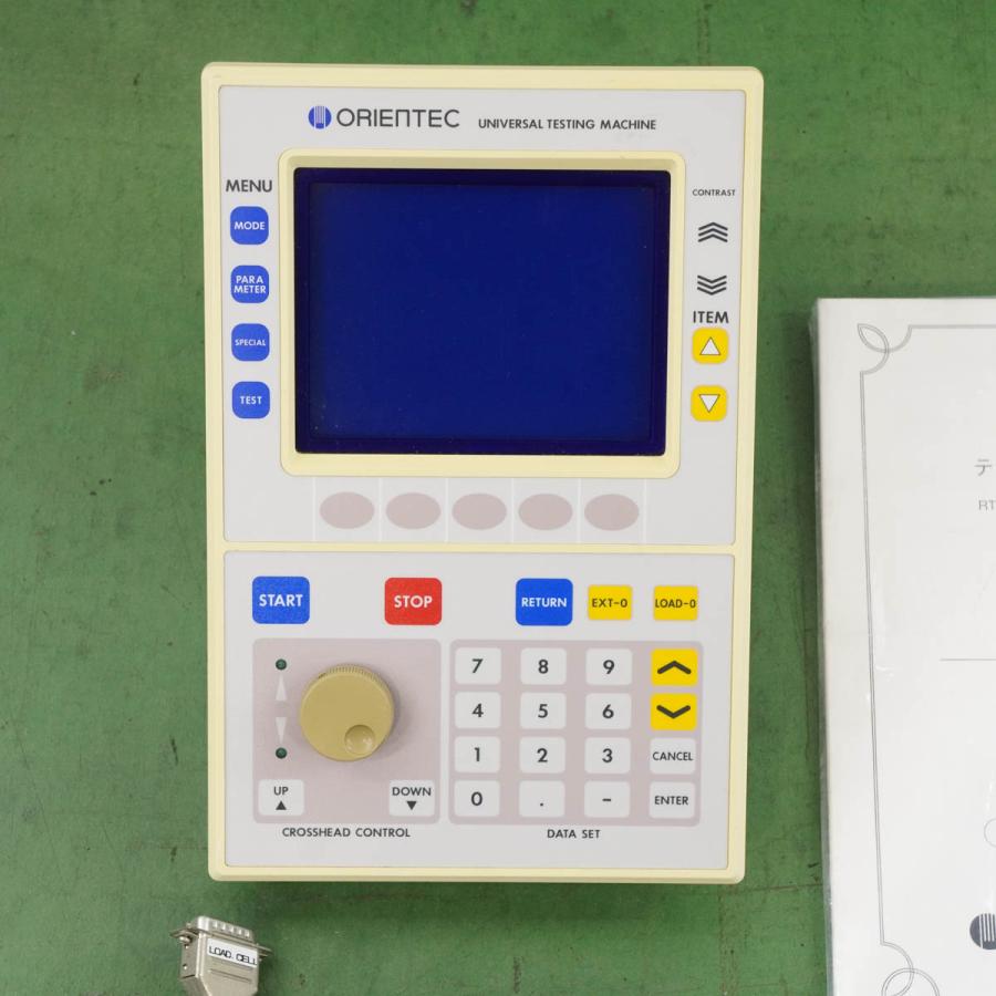 [DW]USED 8日保証 ORIENTEC RTC-1250A TENSILON テンシロン万能材料試験機 取扱説明書 [05189 ...