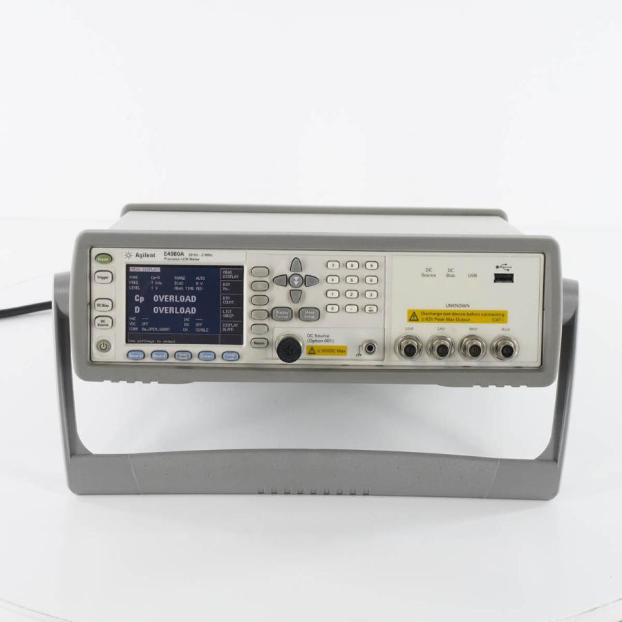 [DW]USED 8日保証 Agilent E4980A ATO-53899 Precision LCR Meter プレシジョンLCR ...