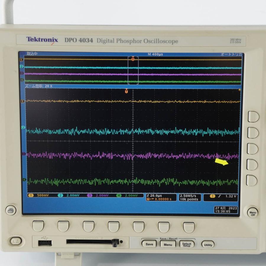 [DW]USED 8日保証 セルフテストOK Tektronix DPO 4034 DPO4034 Digital Phosphor ...