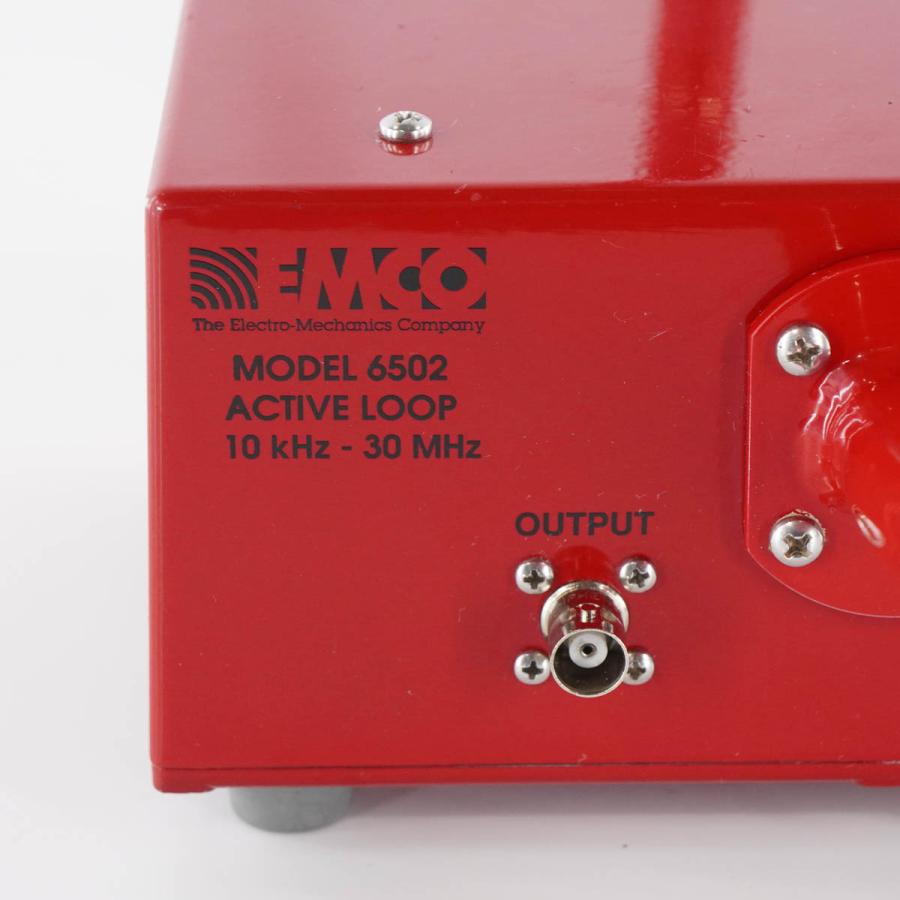 [JB]USED 現状販売 EMCO ETS-LINDGREN 6502 Active Shielded Loop Antenna アクティブループアンテナ ACアダプター 電源コ ...