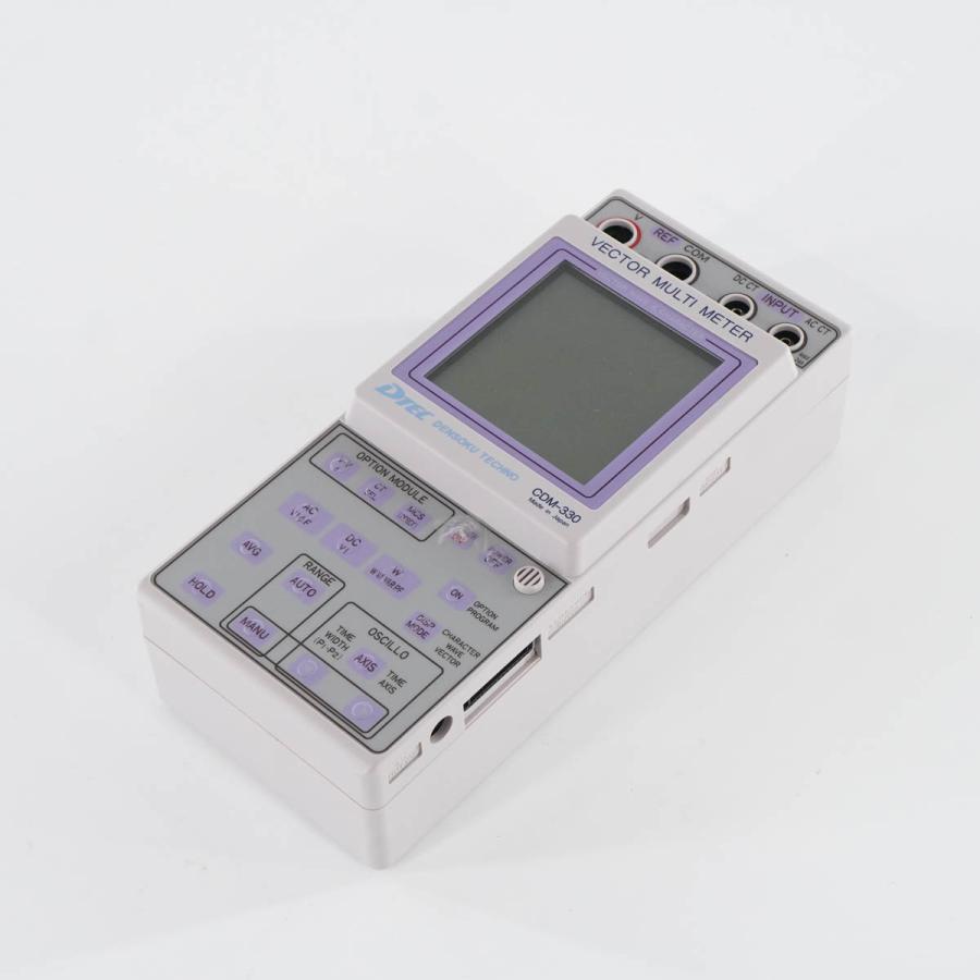 [JB]USED 現状販売 DTEC CDM-330 VECTOR MULTI METER ベクトルマルチメーター CAD-230 CT-25C ACアダプター 取扱説明書 CT ...