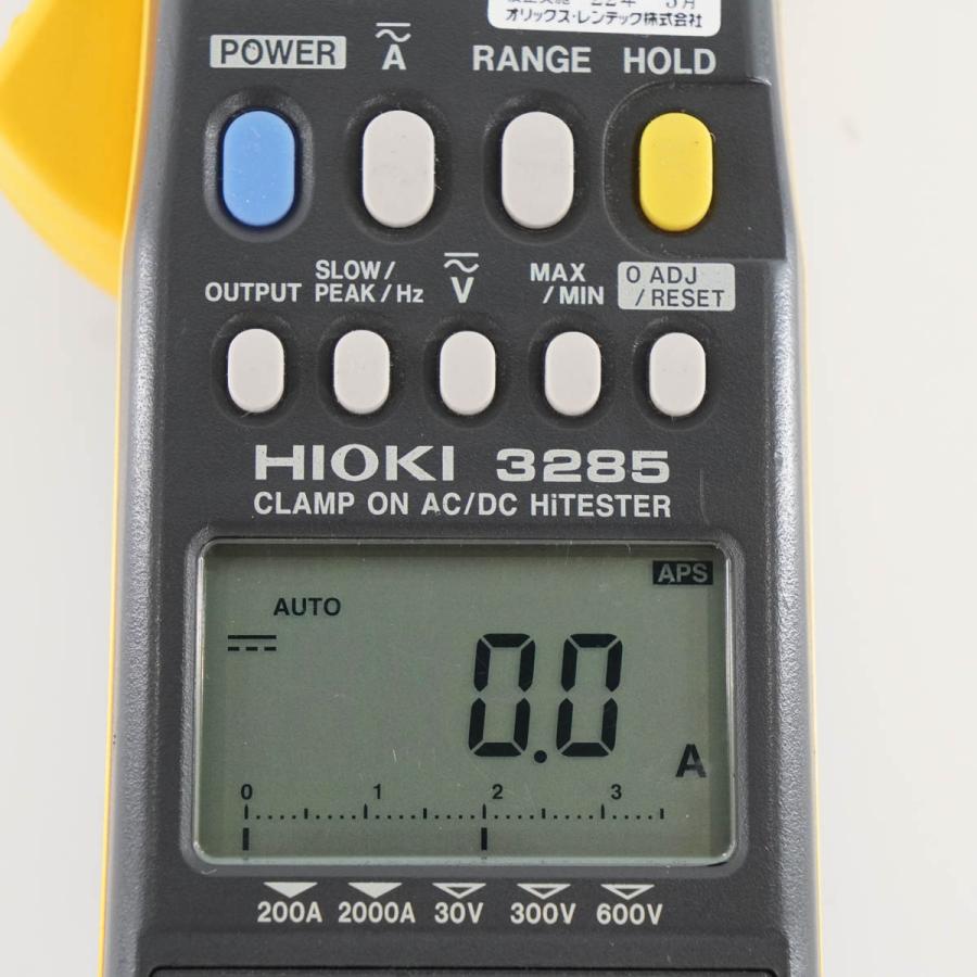 [DW]USED 8日保証 2台入荷 05/2022CAL HIOKI 3285 CLAMP ON AC/DC HiTESTER クランプオン ...