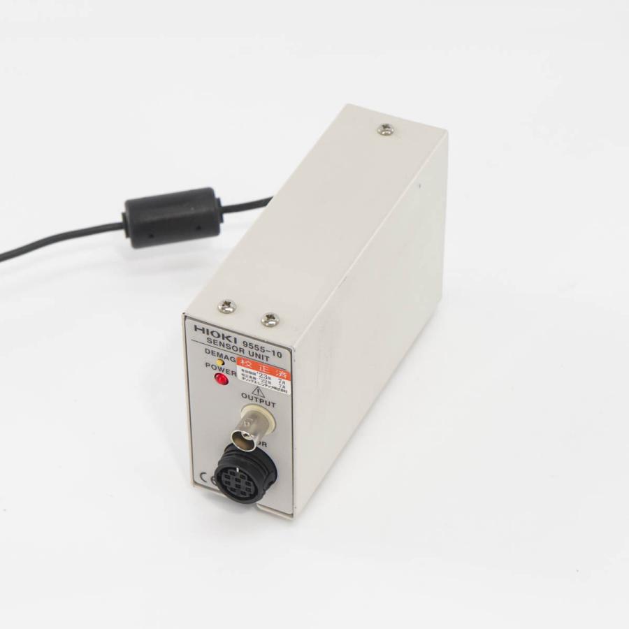 [DW]USED 8日保証 07/2022CAL HIOKI 9555-10 SENSOR UNIT センサーユニット ACアダプター 取扱 ...