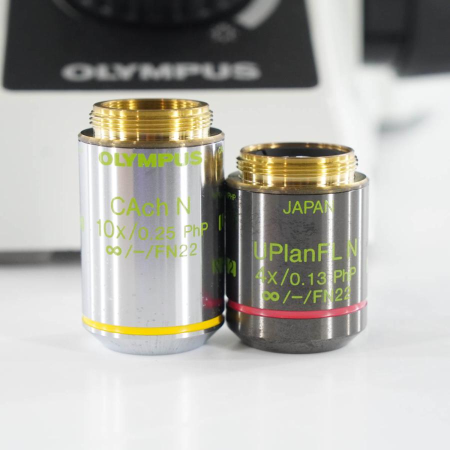 [DW]USED 8日保証 OLYMPUS CKX41 CKX41SF Microscope 培養顕微鏡 WHB10×/20 Cach N ...