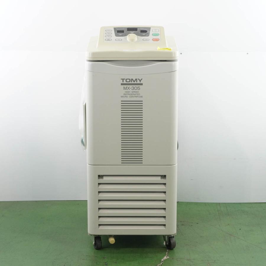 [DW]USED 8日保証 TOMY MX-305 HIGH SPEED REFRIGERATED MICRO CENTRIFUGE 微量高速 ...