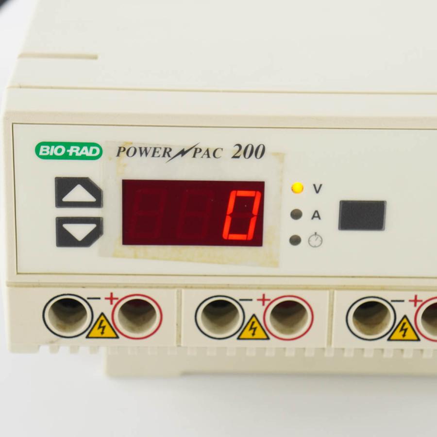 [DW]USED 8日保証 BIO-RAD Power Pac 200 パワーパック Supply パワーサプライ 電源 電源コード ...