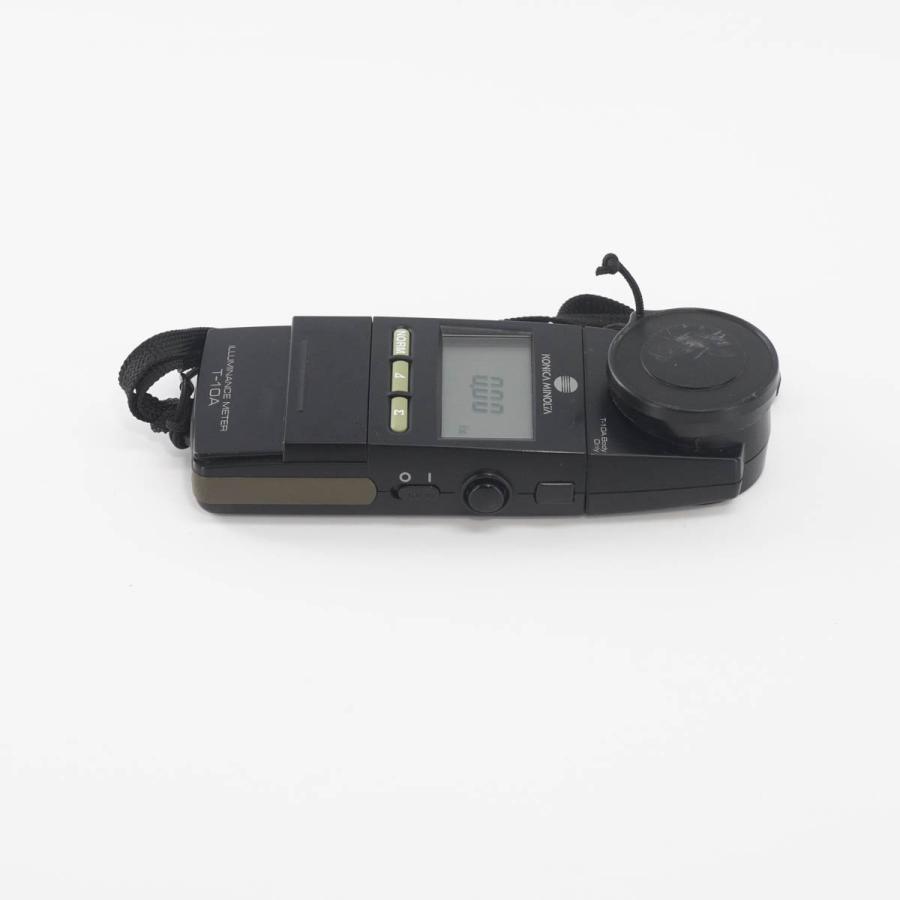 [JB]USED 現状販売 KONICA MINOLTA T-10A ILLUMINANCE METER 照度計 ACアダプター 取扱説明書 ...