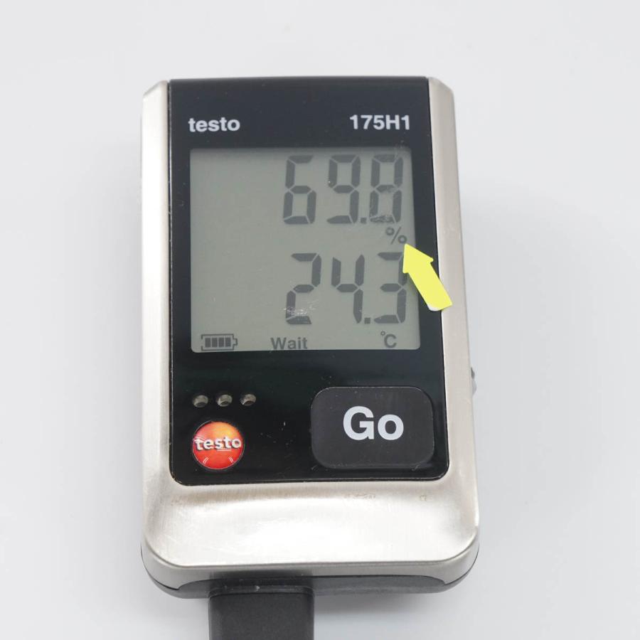 [DW]USED 8日保証 2台セット TESTO 175H1 温湿度ロガー データロガー 取扱説明書 [05236-0089 ...