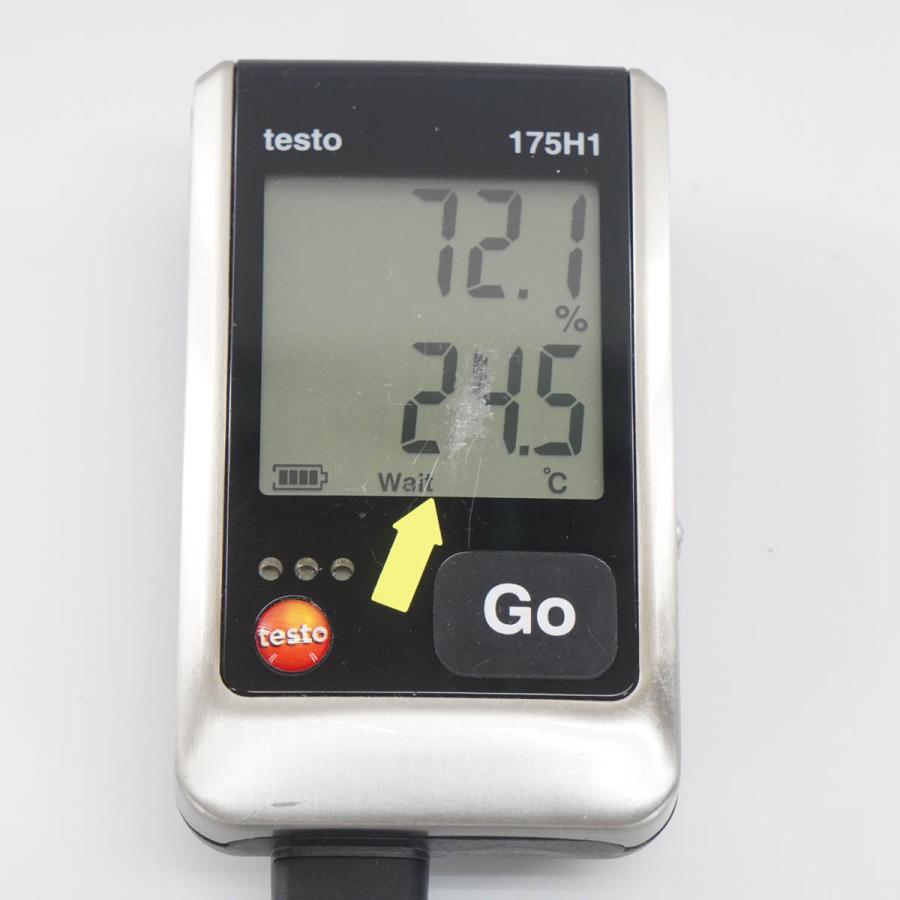 [DW]USED 8日保証 2台セット TESTO 175H1 温湿度ロガー データロガー 取扱説明書 [05236-0089 ...