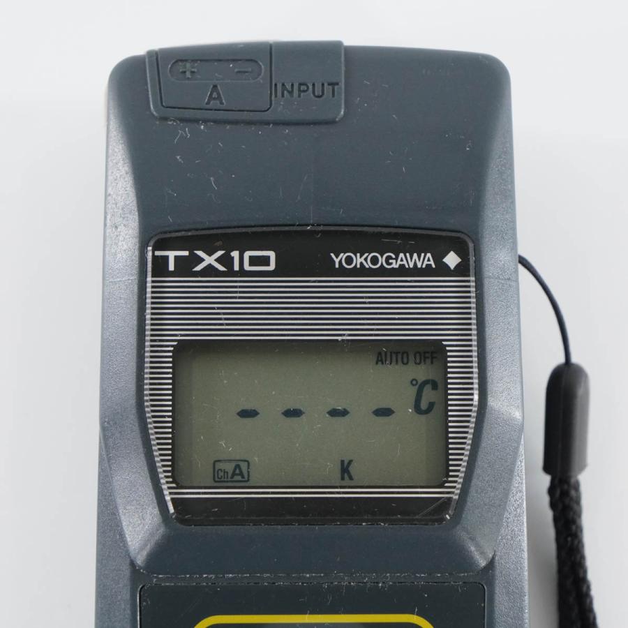 [JB]USED 現状販売 YOKOGAWA TX10 TX1002 DIGITAL THERMOMETER デジタル温度計 90030B 90030B取扱説明書 [05236-0158 ...
