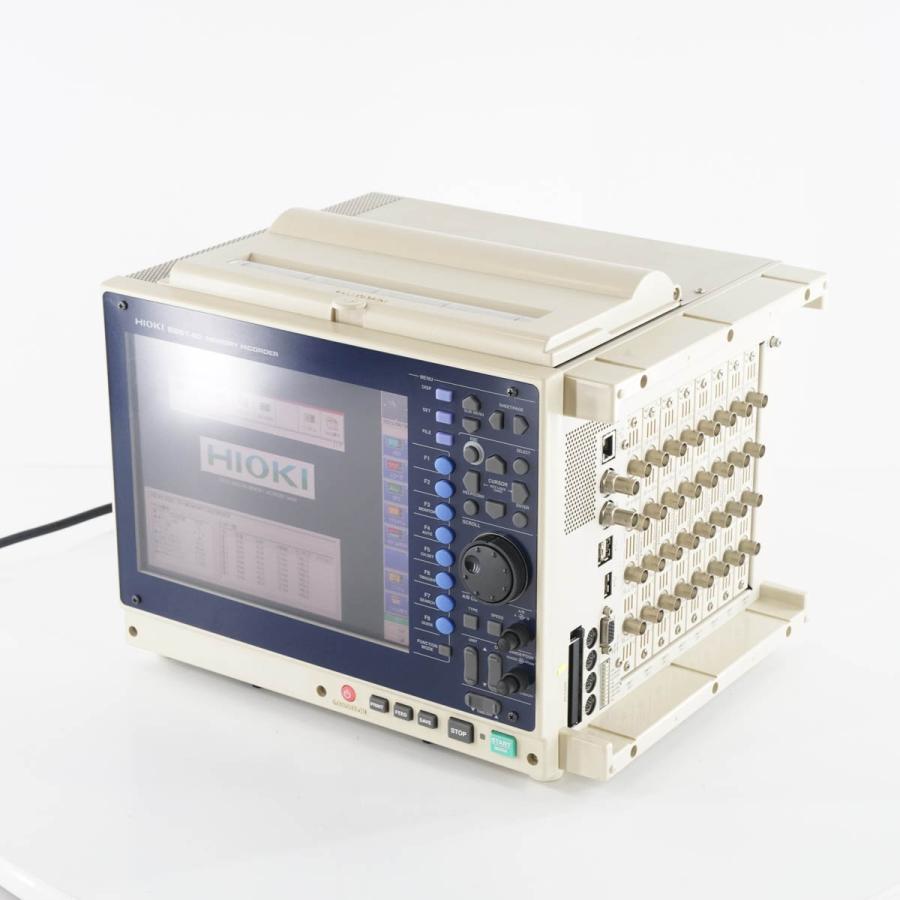 [DW]USED 8日保証 HIOKI 8861-50 MEMORY HiCORDER メモリーハイコーダー 8946*8 L9197 電源コード ソフトウェア 取扱説明書 [05236 ...