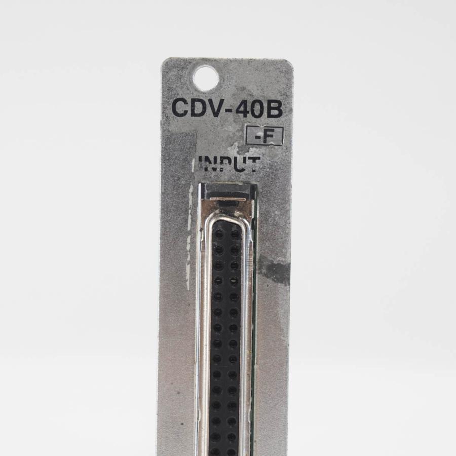 [JB]USED 現状販売 KYOWA CDV-40B -F ひずみ/電圧測定カード EDXシリーズ用コンディショナカード [05236 ...