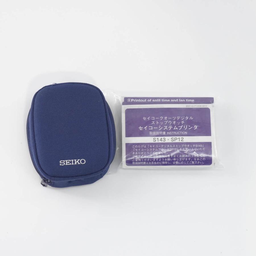 [PG]USED 8日保証 06/2022CAL SEIKO S143-4A00 ストップウォッチ 取扱説明書 [05236-0202 ...