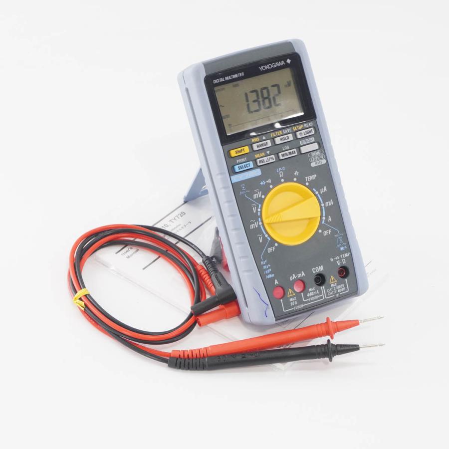 [JB]USED 現状販売 YOKOGAWA TY720 DIGITAL MULTIMETER デジタルマルチメーター 取扱説明書 ...