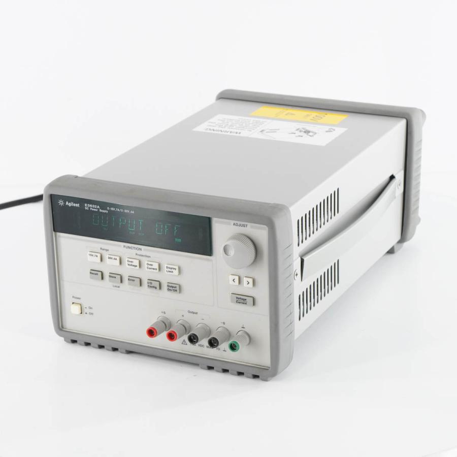[JB]USED 現状販売 Agilent E3632A DC Power Supply DC電源 直流電源 0E9 電源コード 取扱説明書 ...