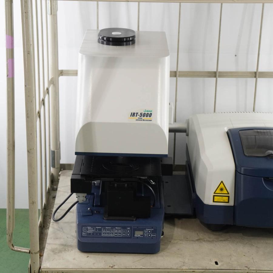 [DW]USED セット JASCO IRT-5000 FT/IR-4200 Infrared Microscope Fourier ...