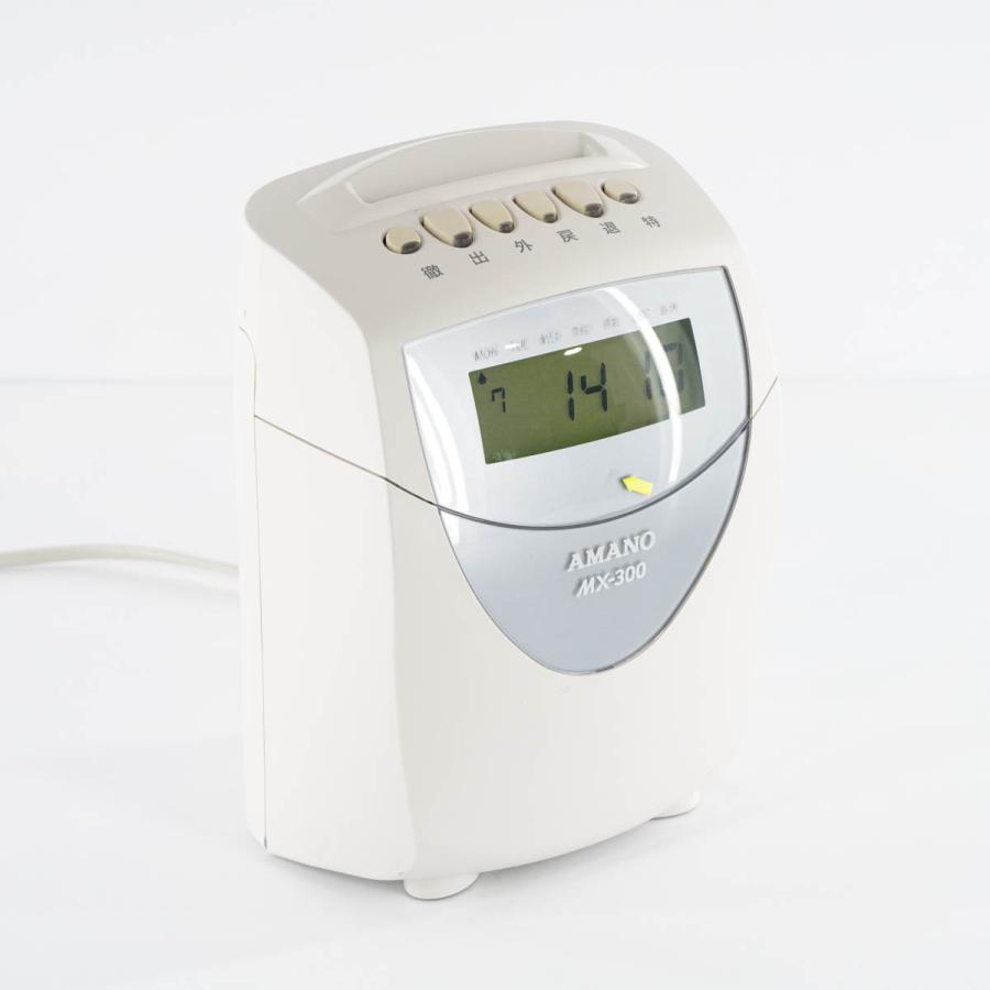 [PG]USED 8日保証 AMANO MX-300 タイムレコーダー 時間集計タイムレコーダー [05265-0009] : ソクラボショップ - 通販 - Yahoo!ショッピング