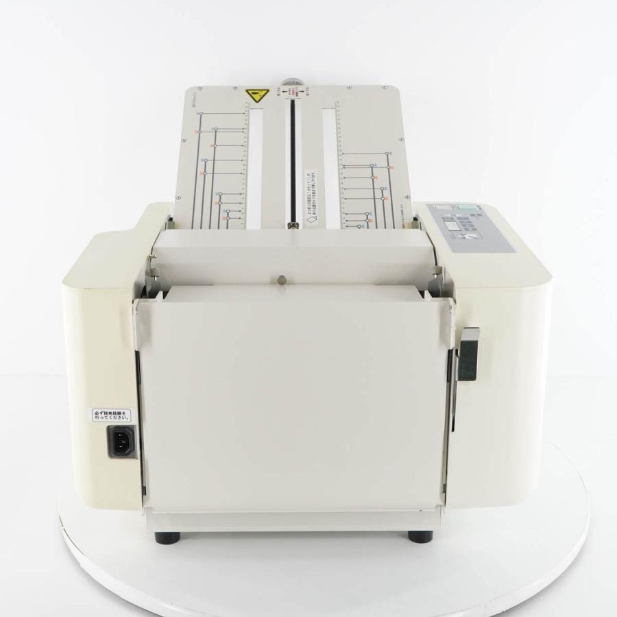 [JB]USED 現状販売 LION LF-S640 紙折機 手動設定紙折機 ストッパータイプ 電源コード 取扱説明書 [05265-0019 ...