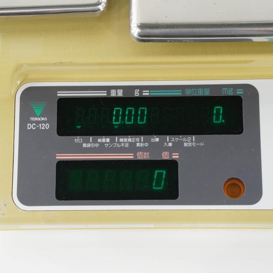 [DW]USED 8日保証 TERAOKA DC-120 DIGITAL COUNTING SCALE デジタルカウンティングスケール 電子計数はかり [05265-0048] : ソクラボ ...