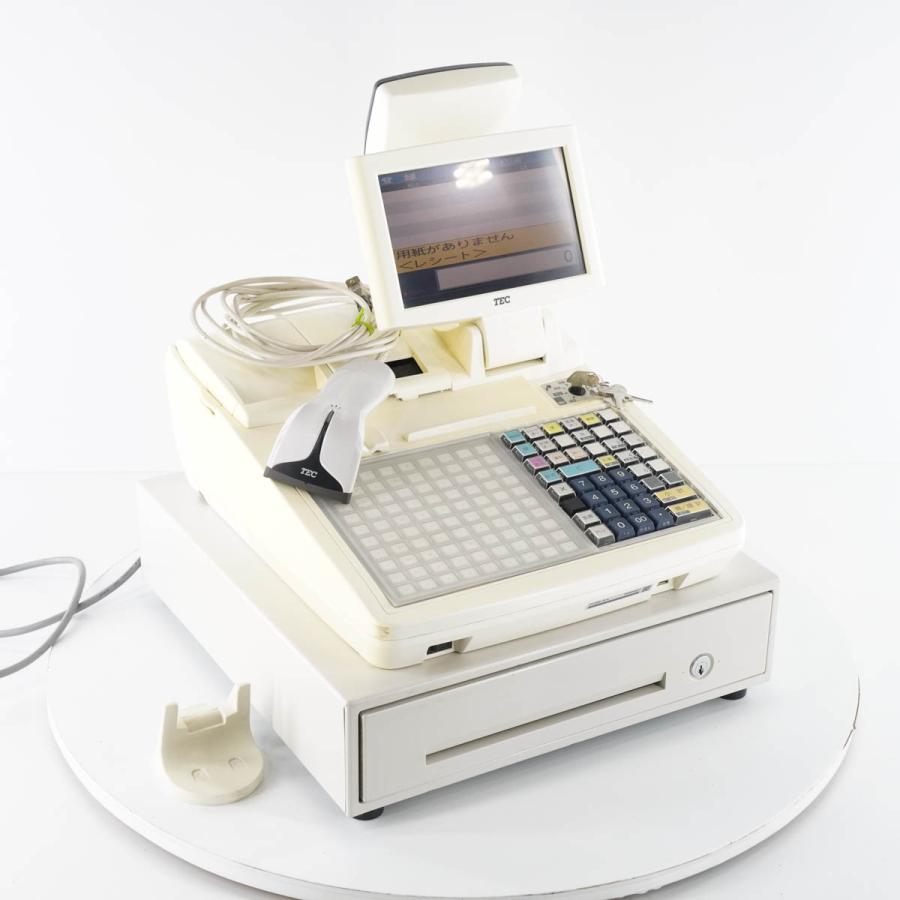 [JB]USED 現状販売 TEC FS-2055 FS-2055-V2-R 電子レジスター 鍵付 [05265-0114] : DIRWINGSショップ - 通販 - Yahoo!ショッピング