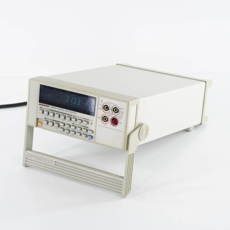 [DW]USED 8日保証 ADVANTEST R6441A DIGITAL MULTIMETER デジタルマルチメーター 電源コード 取扱 ...
