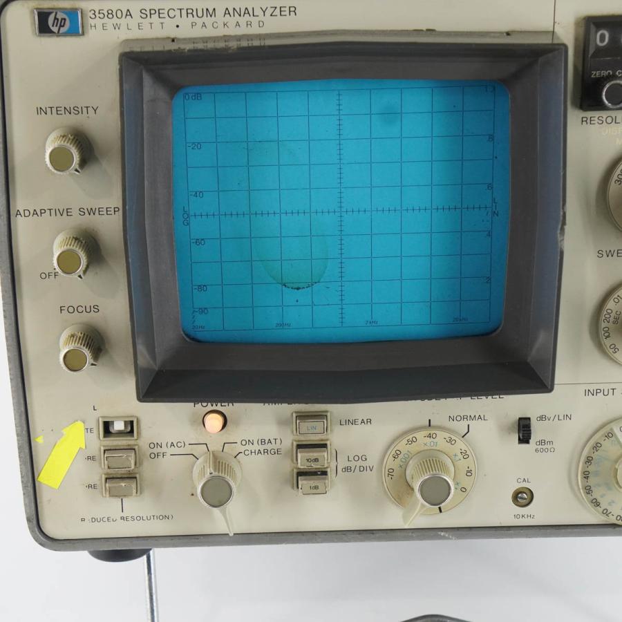 [JB]USED 現状販売 hp 3580A SPECTRUM ANALYZER スペクトラムアナライザー OPT1 [05284-0019 ...