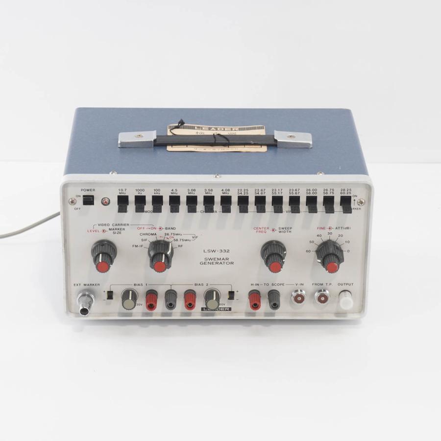 [JB]USED 現状販売 LEADER LSW-332 SWEMAR GENERATOR ジェネレーター [05284-0096] : ソク ...