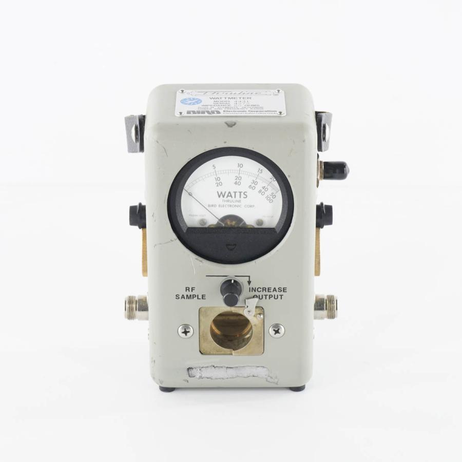 [DW]USED 8日保証 Bird 4431 THRULINE WATTMETER ワットメーター 電力計 250H 2-30MHz ...