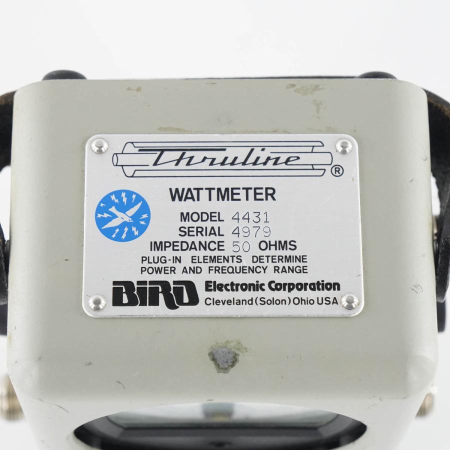 [DW]USED 8日保証 Bird 4431 THRULINE WATTMETER ワットメーター 電力計 250H 2-30MHz ...