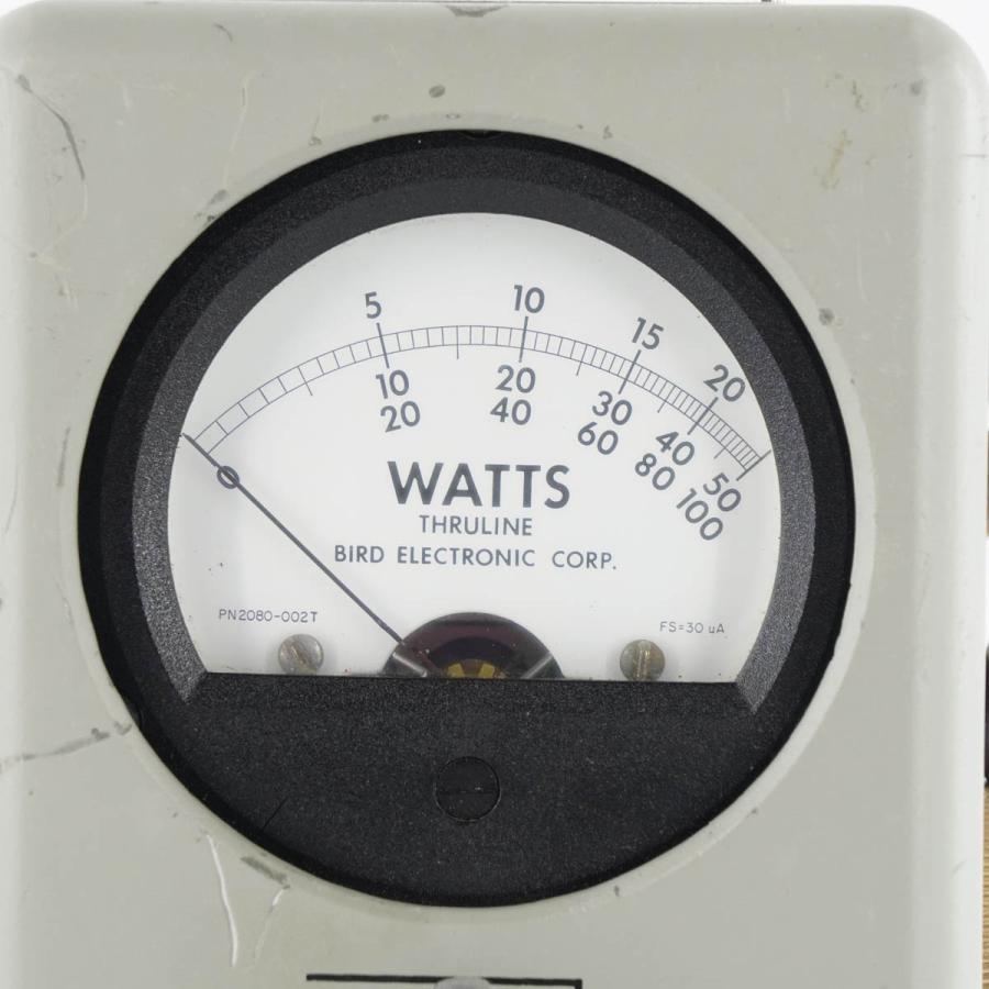 [DW]USED 8日保証 Bird 4431 THRULINE WATTMETER ワットメーター 電力計 250H 2-30MHz ...