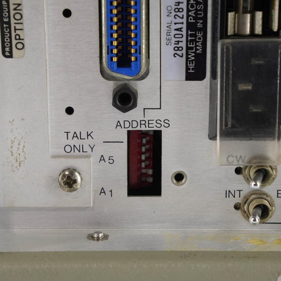 [JB]USED 現状販売 hp 5342A MICROWAVE FREQUENCY COUNTER マイクロ波周波数カウンター OPT ...