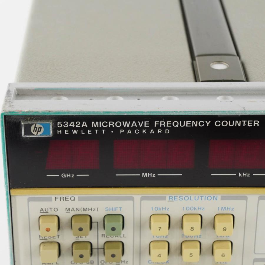 [JB]USED 現状販売 hp 5342A MICROWAVE FREQUENCY COUNTER マイクロ波周波数カウンター OPT ...