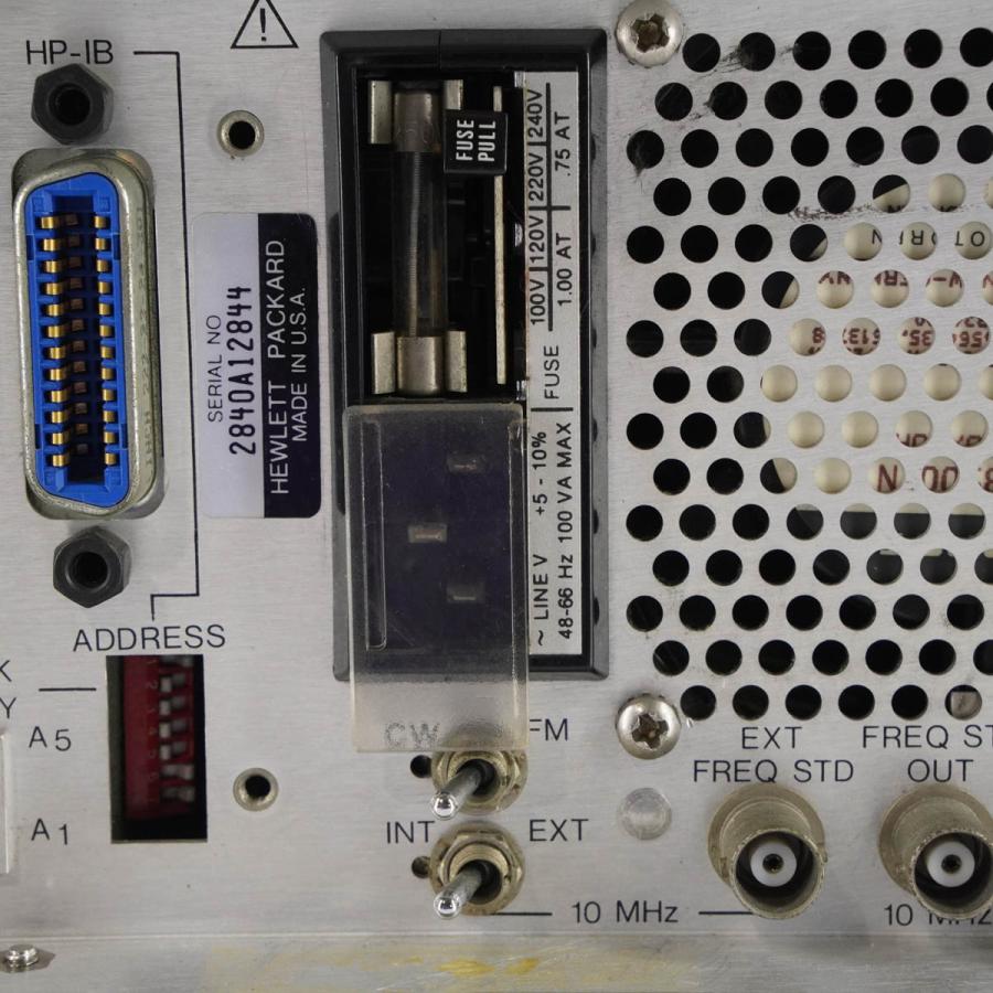 [JB]USED 現状販売 hp 5342A MICROWAVE FREQUENCY COUNTER マイクロ波周波数カウンター OPT ...