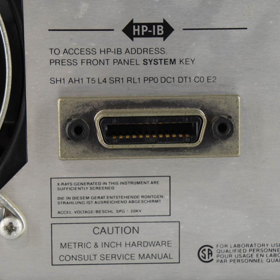 [JB]USED 現状販売 hp 5371A FREQUENCY AND TIME INTERVAL ANALYZER 周波数 タイム ...