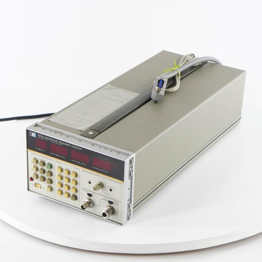 [JB]USED 現状販売 hp 5342A MICROWAVE FREQUENCY COUNTER マイクロ波周波数カウンター [05284 ...