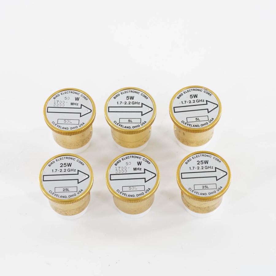 [DW]USED 8日保証 セット Bird 50L 25L 5L ELEMENT エレメント 1700-2200MHz 1.7-2.2GHz 50W 25W 5W [05284-0403 ...