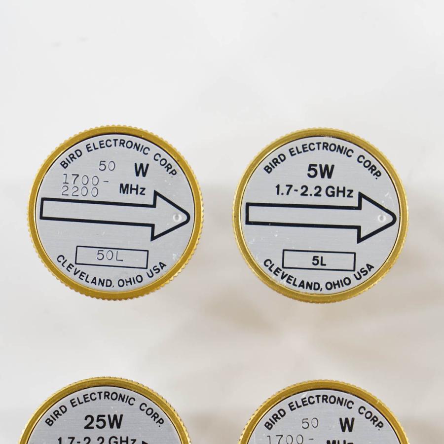 [DW]USED 8日保証 セット Bird 50L 25L 5L ELEMENT エレメント 1700-2200MHz 1.7-2.2GHz 50W 25W 5W [05284-0403 ...