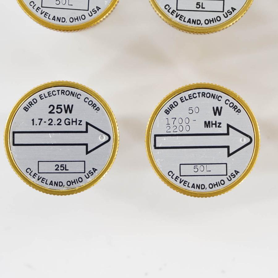 [DW]USED 8日保証 セット Bird 50L 25L 5L ELEMENT エレメント 1700-2200MHz 1.7-2.2GHz 50W 25W 5W [05284-0403 ...
