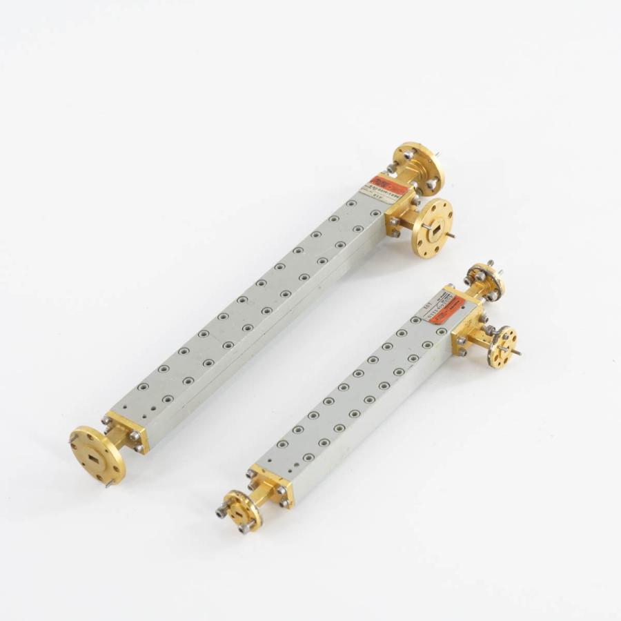 [DW]USED 8日保証 セット HUGHES 45324H-1110 45322H-1006 導波管 SOLID STATE MILLIMETER WAVE PRODUCTS [05284 ...