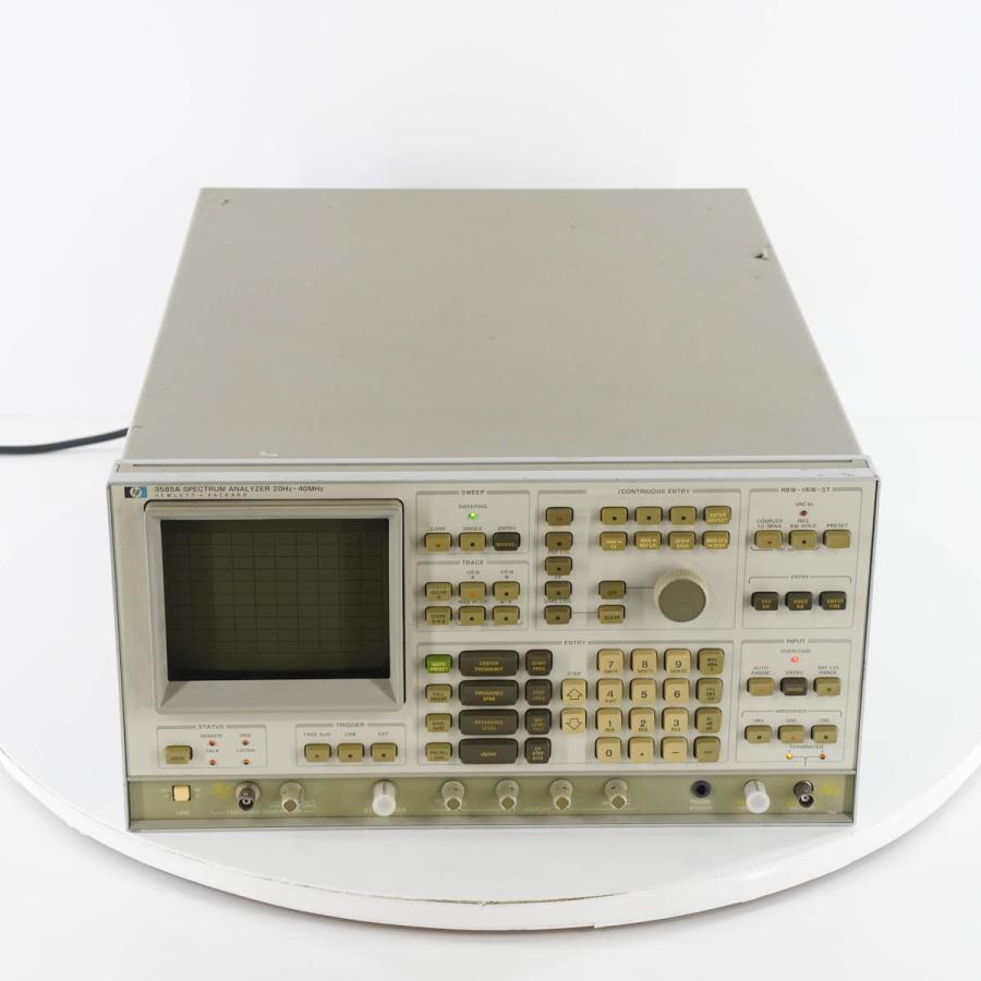 [JB]USED 現状販売 hp 3585A SPECTRUM ANALYZER スペクトラムアナライザー 20Hz-40MHz [05284 ...